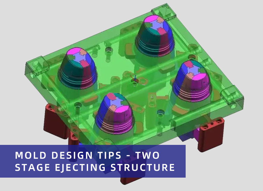 Mold design Tips – Two-Stage Ejecting Structure – grefee mold company